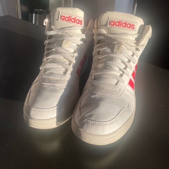 adidas | Shoes | Adidas Mens Lym 29004 Running Shoe White Red Size 9m ...